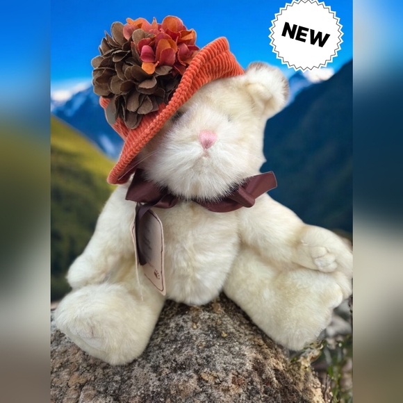 Boyds Bears | Toys | Vintage Plush Boyds Priscilla Autumntyme Cat The ...
